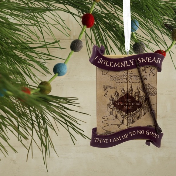 Hallmark | Holiday | New Hallmark Harry Potter Marauders Map 223 ...